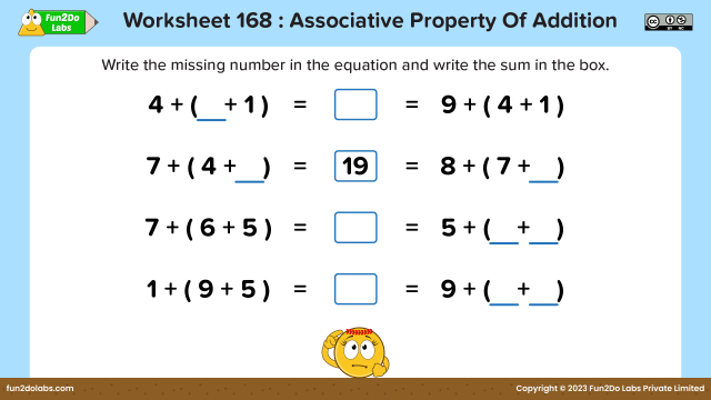Properties Of Addition - Fun2Do Labs